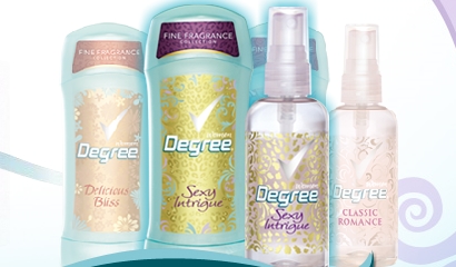 $1.50/1 Degree Fine Fragrance Antiperspirant Deodorant or Body Mist ...